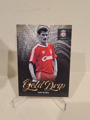2023 Topps Liverpool Team Set - Ian Rush Gold Drip | eBay