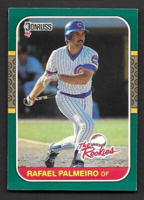 1987 Donruss Rookies #47 Rafael Palmeiro Chicago Cubs | eBay