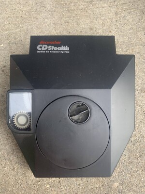 Vintage Discwasher CD Stealth Radial Black High Efficiency CD Cleaning ...