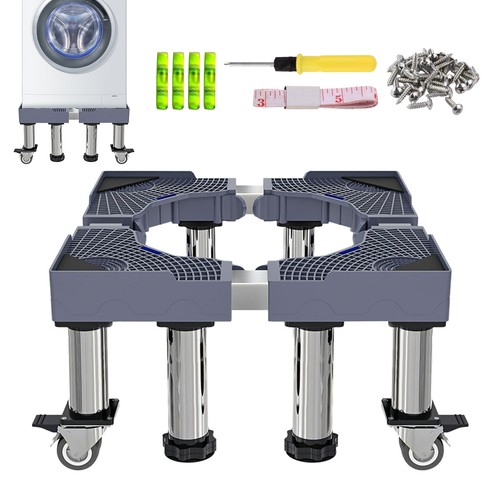 Stainless Steel Dryer Stand Washer Pedestal Heavy Duty Washing Machine ...