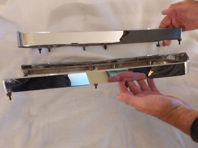 Mopar 1967-68 PLYMOUTH BARRACUDA LH/RH GRILL INSERTS TRIM OEM #2786547 ...