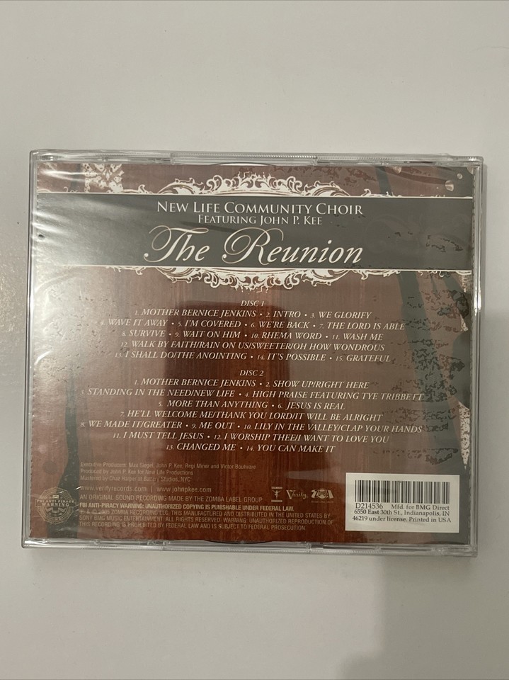 New Life Community Choir Featuring John P. Kee- The Reunion- CD 2005 ...