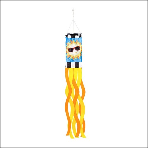 💨 EVERGREEN WINDSOCK SUNNY DAYS SOLAR POWER LIT WINDSOCK BRAND NEW | eBay