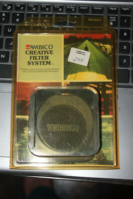 NIB Vintage Ambico Black Lens Cover Attaches Ambico Creative Filter ...