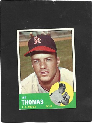 1963 Topps MLB # 441 Lee Thomas | eBay