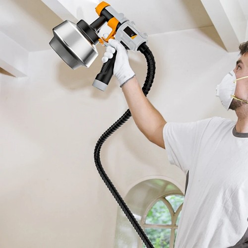 Electric Spray Gun High Power 1200W Art Emulsion Paint Spraying Machine ...