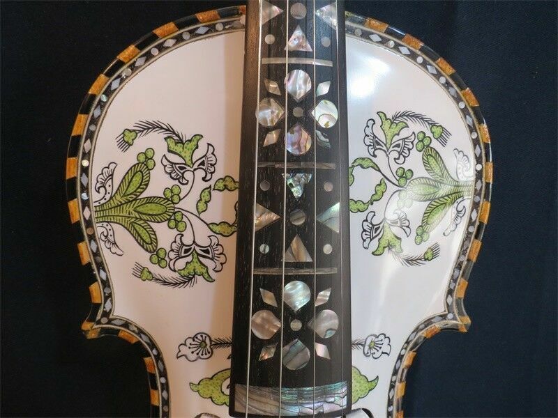 Hardingfele Hardanger Norwegian fiddle ,Professional 4/4 violin 8 ...