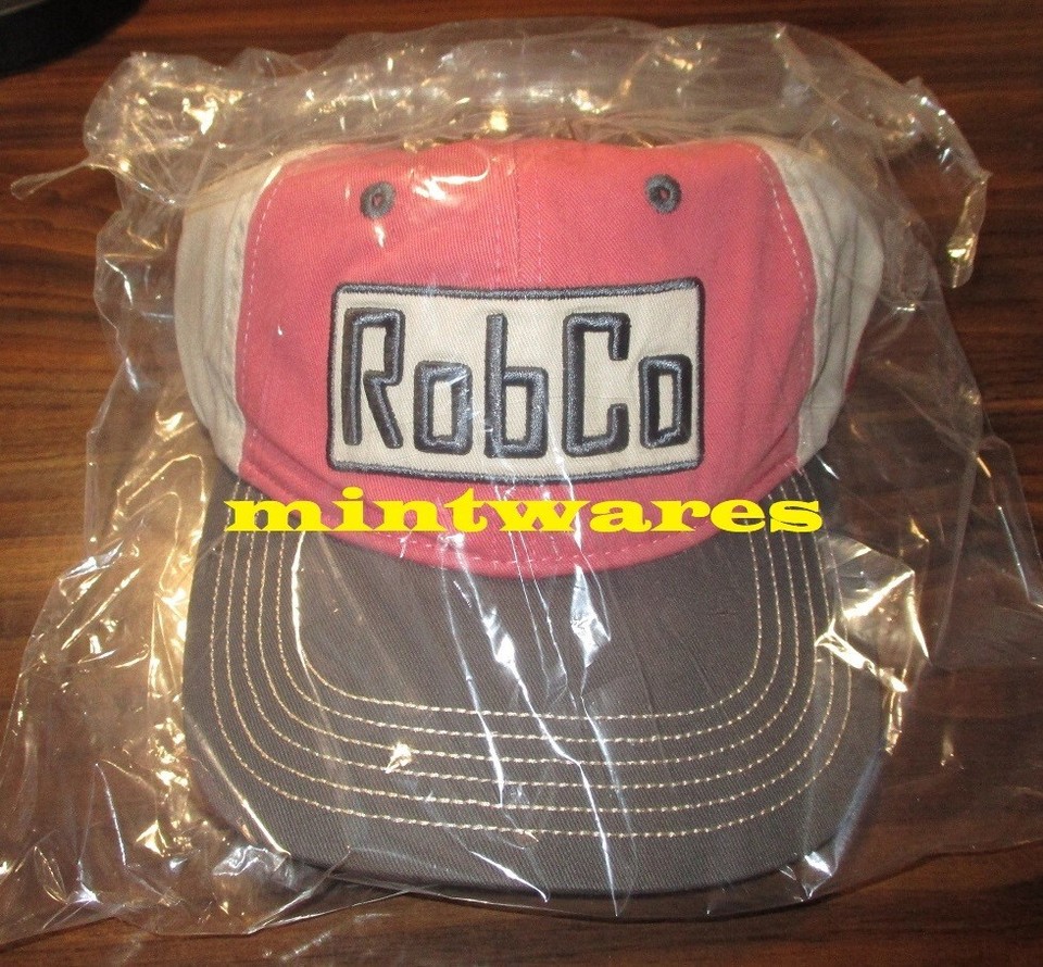 Fallout RobCo Industries Logo Strap Buckle Trucker Hat Cap Official ...