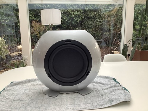KEF HTB2 250 Watt Active Subwoofer - silver | eBay