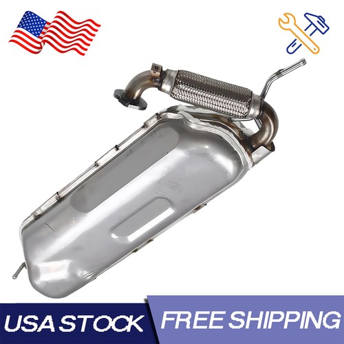 Fits 2008-2015 Mercedes Smart Fortwo 1.0L Stainless Steel Rear Exhaust ...