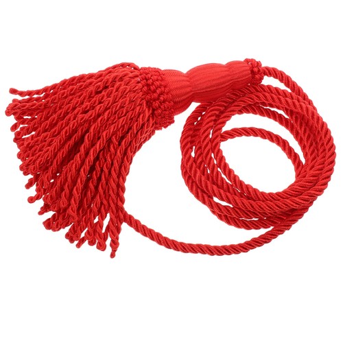 Red Cords Bugle Wind Instrument Braiding Braided Rope with Tassel ...