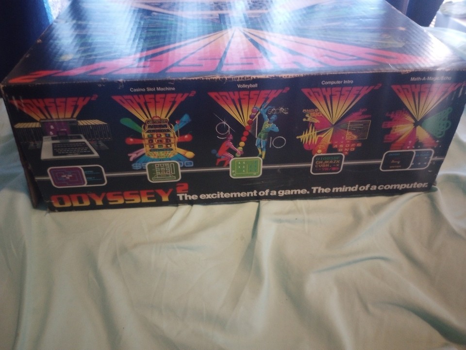 Magnavox Odyssey 2 Console CIB 1979 Complete with Manual, Styrofoam ...