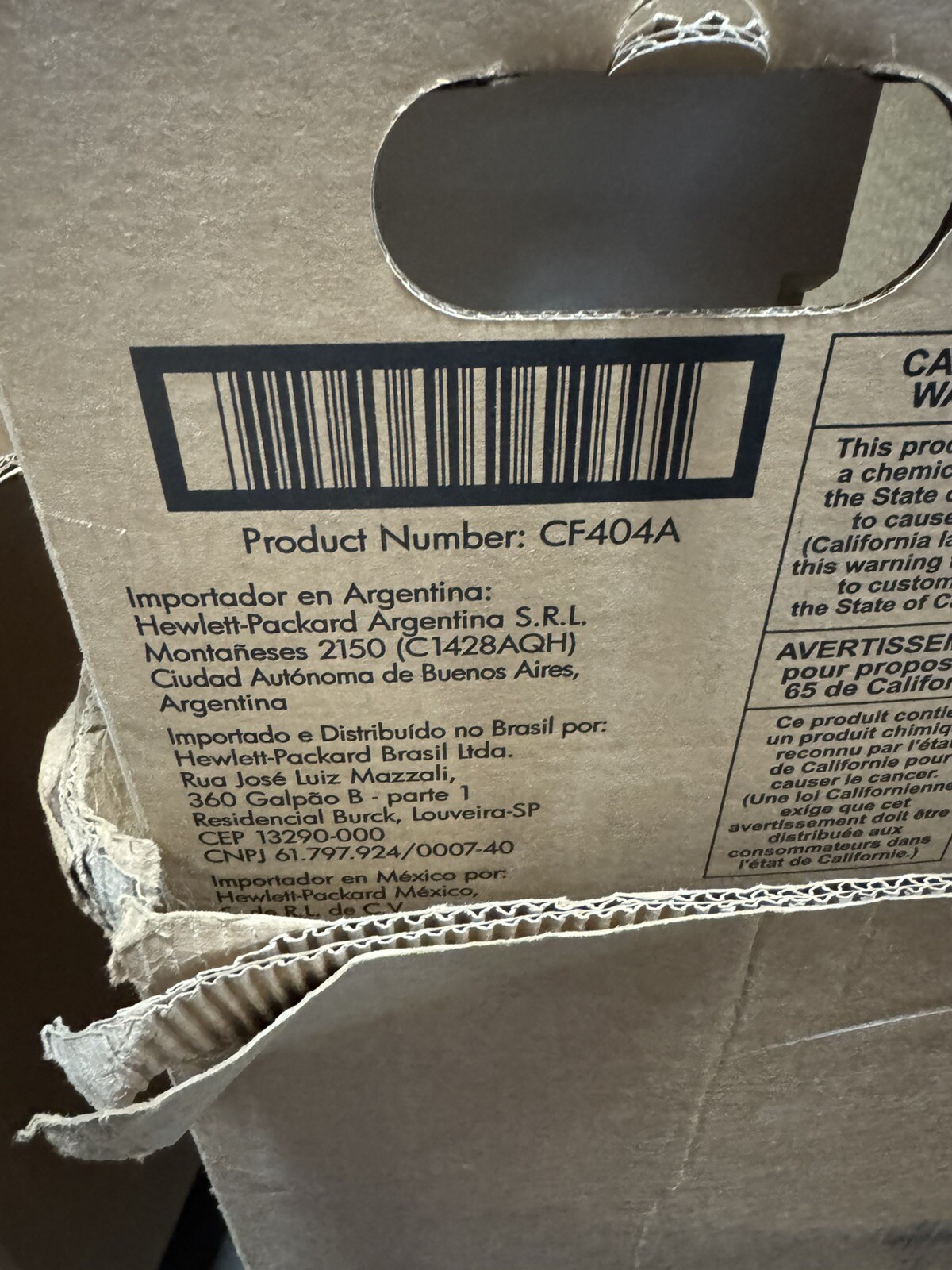 NEW/OPEN BOX | HP CF404A LaserJet 550-sheet Feeder Tray | eBay