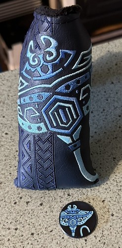 Bettinardi Tiki Tribal Manta Ray Putter Headcover And Ball Marker | eBay