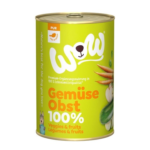 WOW Cane 100% Verdura E Frutta Pura 12 X 400G 9120063681709 | eBay