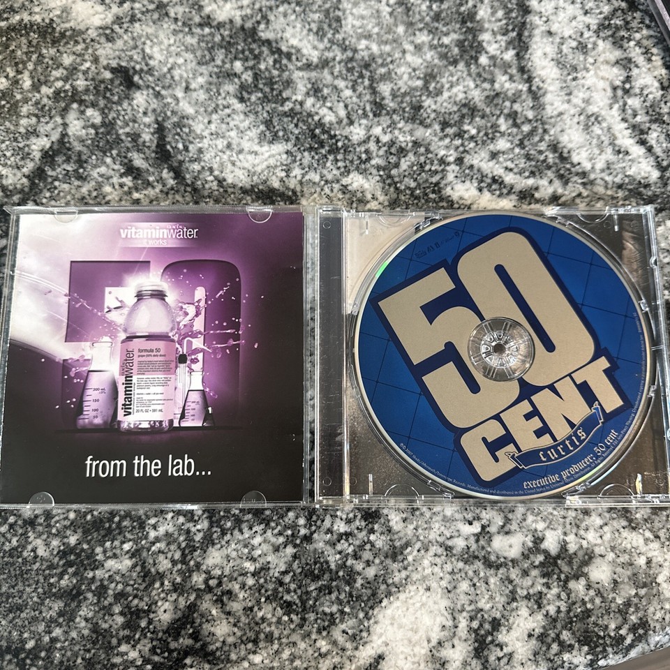 50 Cent -Curtis CD 2007 (VITAMIN WATER INSERT)Shady Aftermath ...
