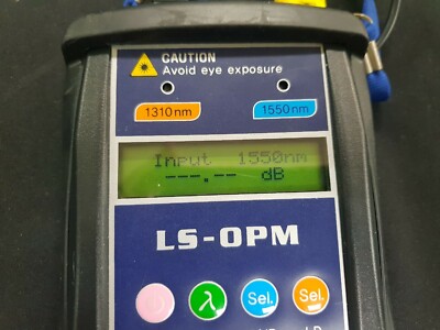 Fiberpia LS-OPM: Handheld Optical Light Source & Power Meter | eBay