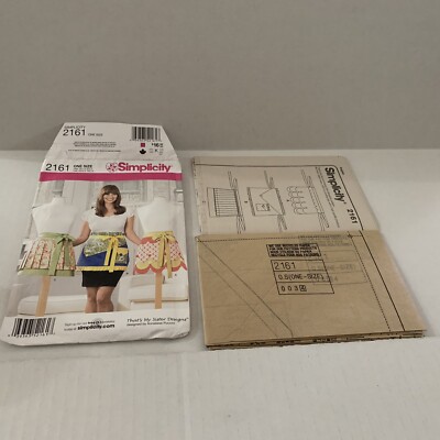 Simplicity 2161 One Size Womens Aprons | eBay