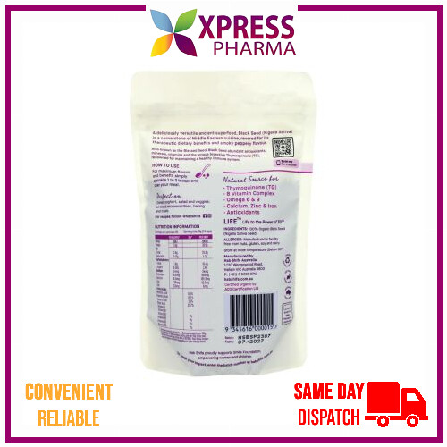 Hab Shifa Organic Black Seed 200g | eBay Australia