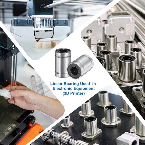 6Pcs LM6UU Linear Bearing 6mm Bore 12mm OD 18mm Length | eBay