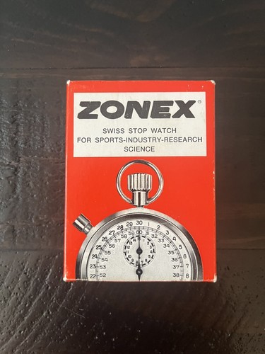 Vintage Zonex Swiss Stop Watch, Pre-Owned | eBay