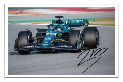LANCE STROLL Signed Autograph PHOTO Fan Gift Print FORMULA ONE F1 Aston ...