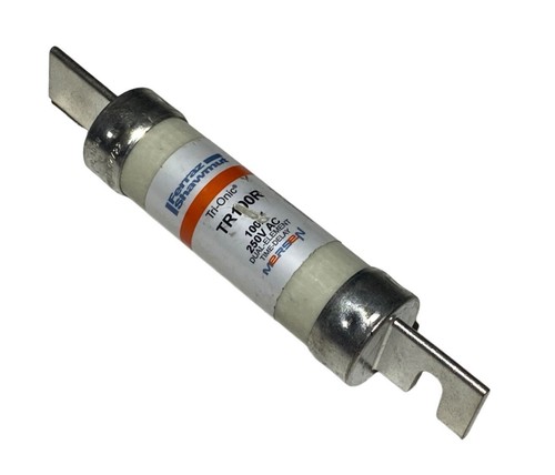 MERSEN / FERRAZ SHAWMUT TR100R Tri-Onic 100A 250VAC Dual-Element Time ...