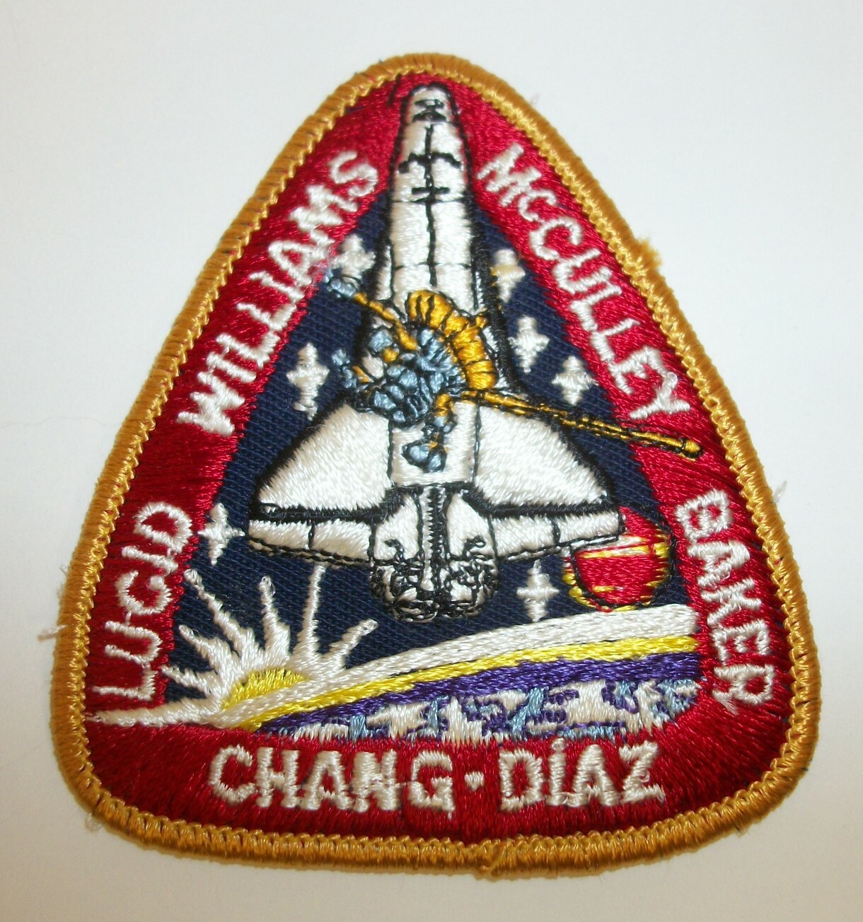 Lucid Williams McCulley Baker Chang Diaz NASA Space Program Patch | eBay