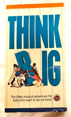 Think Big (VHS, 1987) - NY Mets MLB Musical - Gary Carter, Mookie ...