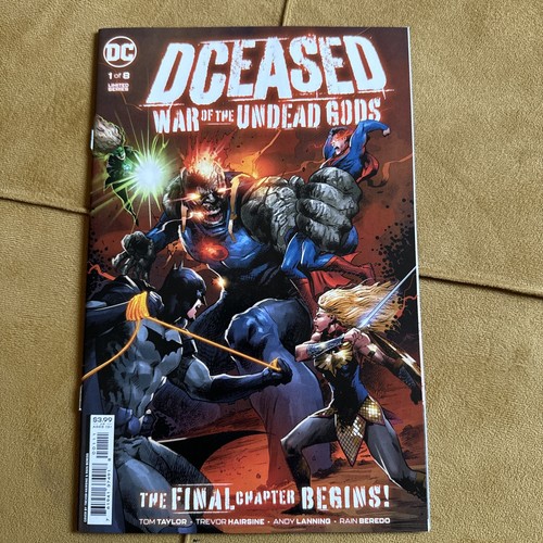 DCeased: War Of The Undead Gods #1 Rain Beredo Cover First Issue DC ...