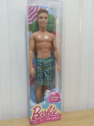 Mattel Barbie Water Play Ken Beach Doll New In Box | eBay