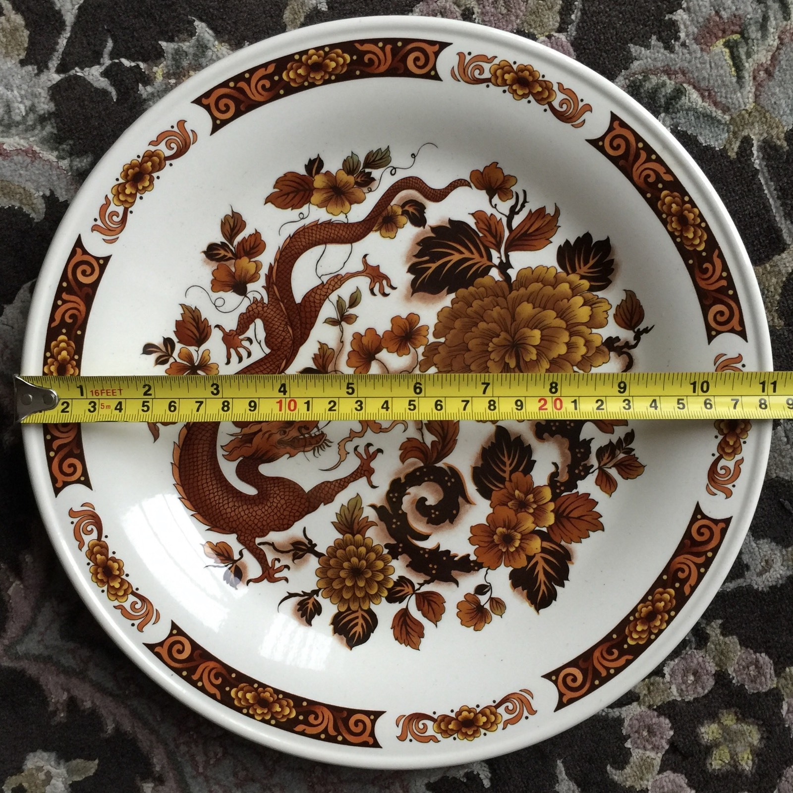 Three Myott Meakin Franciscan Dynasty Collection"The Dragon of Kowloon ...