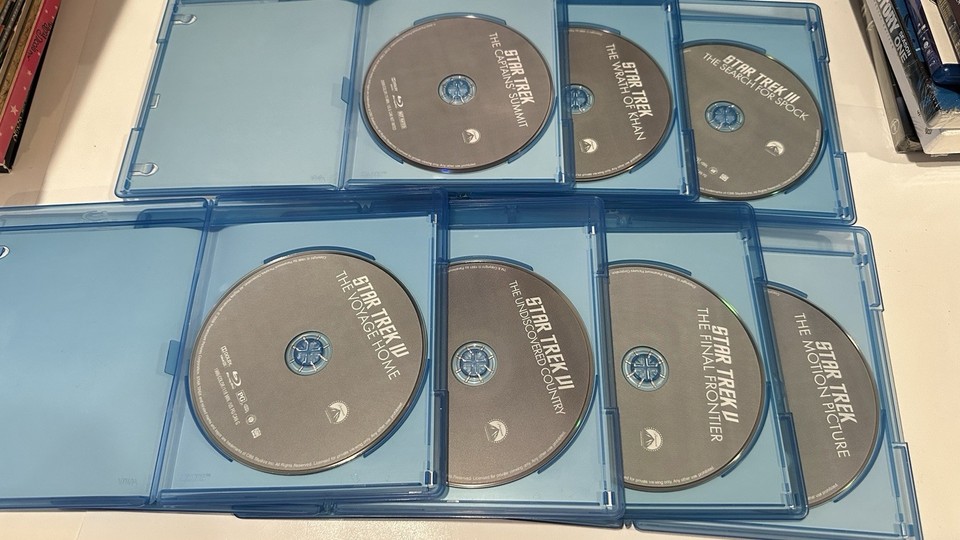 Star Trek: Original Motion Picture Collection (DVD, 2009, 7-Disc Set ...