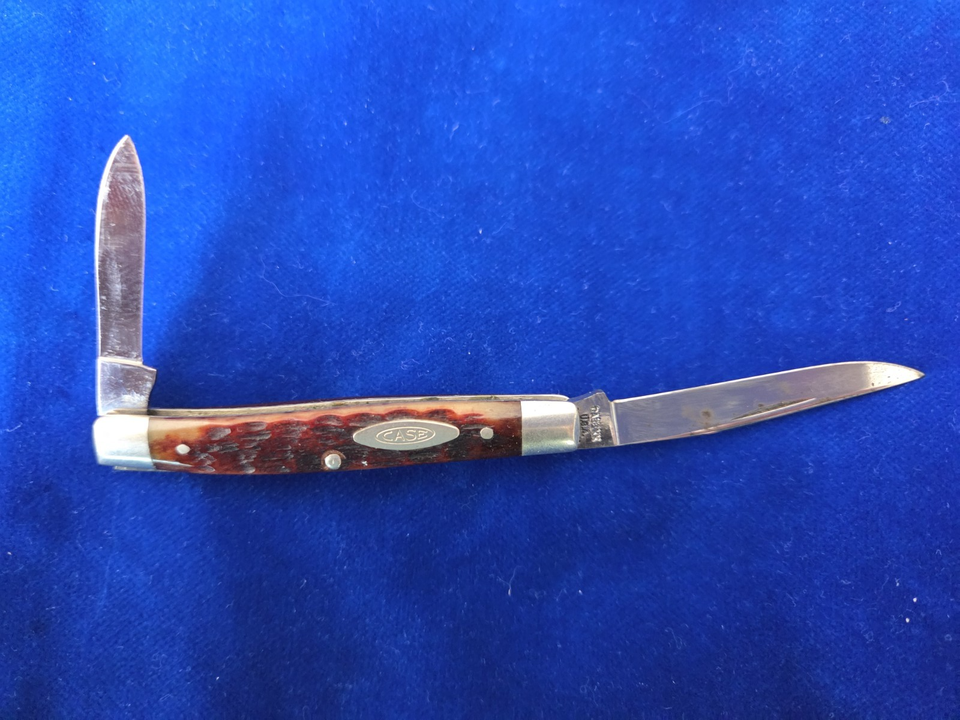 Case XX 6233 Pen Knife, 1965-1969, Jigged Brown Bone Handles EUC | eBay