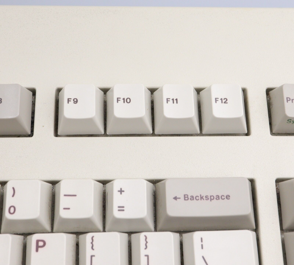 NCR Mechanical Clicky Keyboard Vintage H0150-STD1-12-17 Beige Very Nice ...