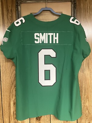 AUTHENTIC Nike DeVonta Smith Kelly Green Philadelphia Eagles Vapor ...