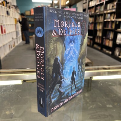 Mortals & Deities by Maxwell Alexander Drake (2010, Hardcover) SIGNED ...