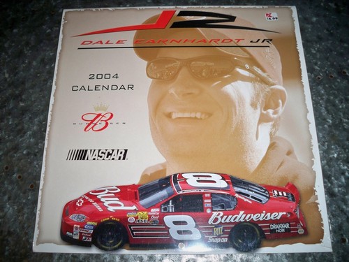 2004 Dale Earnhardt JR Wall Calendar 07-1208 NASCAR Racing ++ NEW | eBay