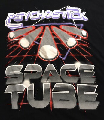 vintage PSYCHOSTICK “SPACE TUBE” T-SHIRT ADULT XL psycho stick CONCERT ...