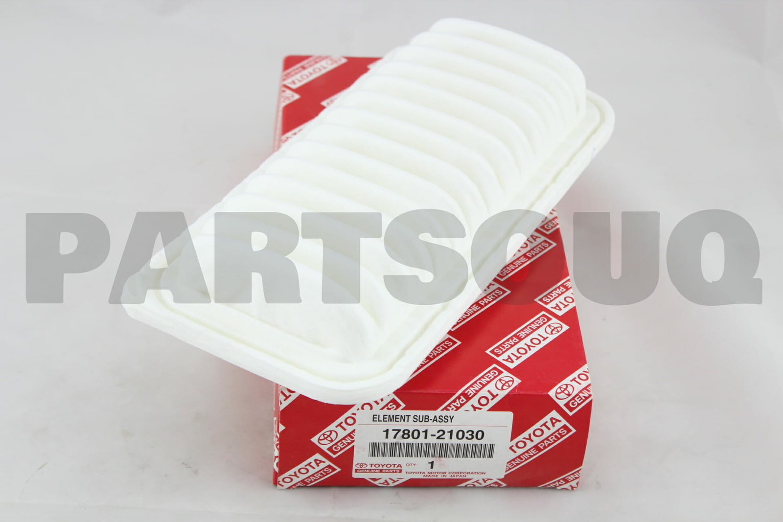 1780121030 Genuine Toyota ELEMENT SUB-ASSY, AIR CLEANER FILTER 17801 ...