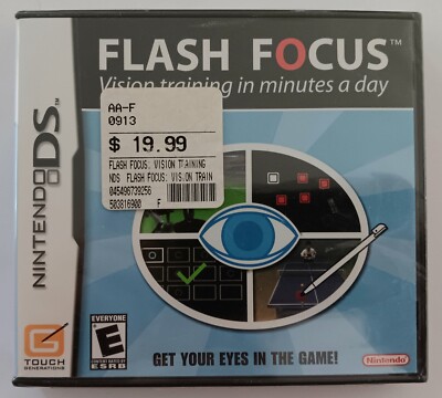 Flash Focus: Vision Training in Minutes a Day (Nintendo DS, 2007) FREE ...