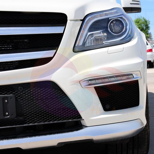 Chrome Left Side Front Bumper Foglight Cover For Mercedes X166 GL500 ...