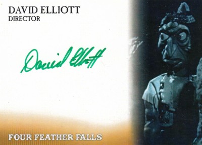 FOUR FEATHER FALLS (2018) - DAVID ELLIOTT (DIRECTOR) AUTOGRAPH (GREEN ...