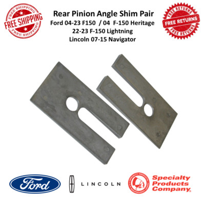 SPC Rear Pinion Angle Shim Pair +/- 2.5 Adj. For Lincoln Navigator ...