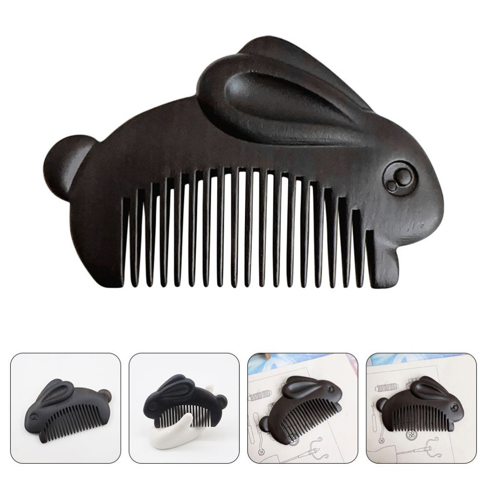Ebony Comb Wooden for Women Fine Tooth Child Small Combs Mini Hair | eBay
