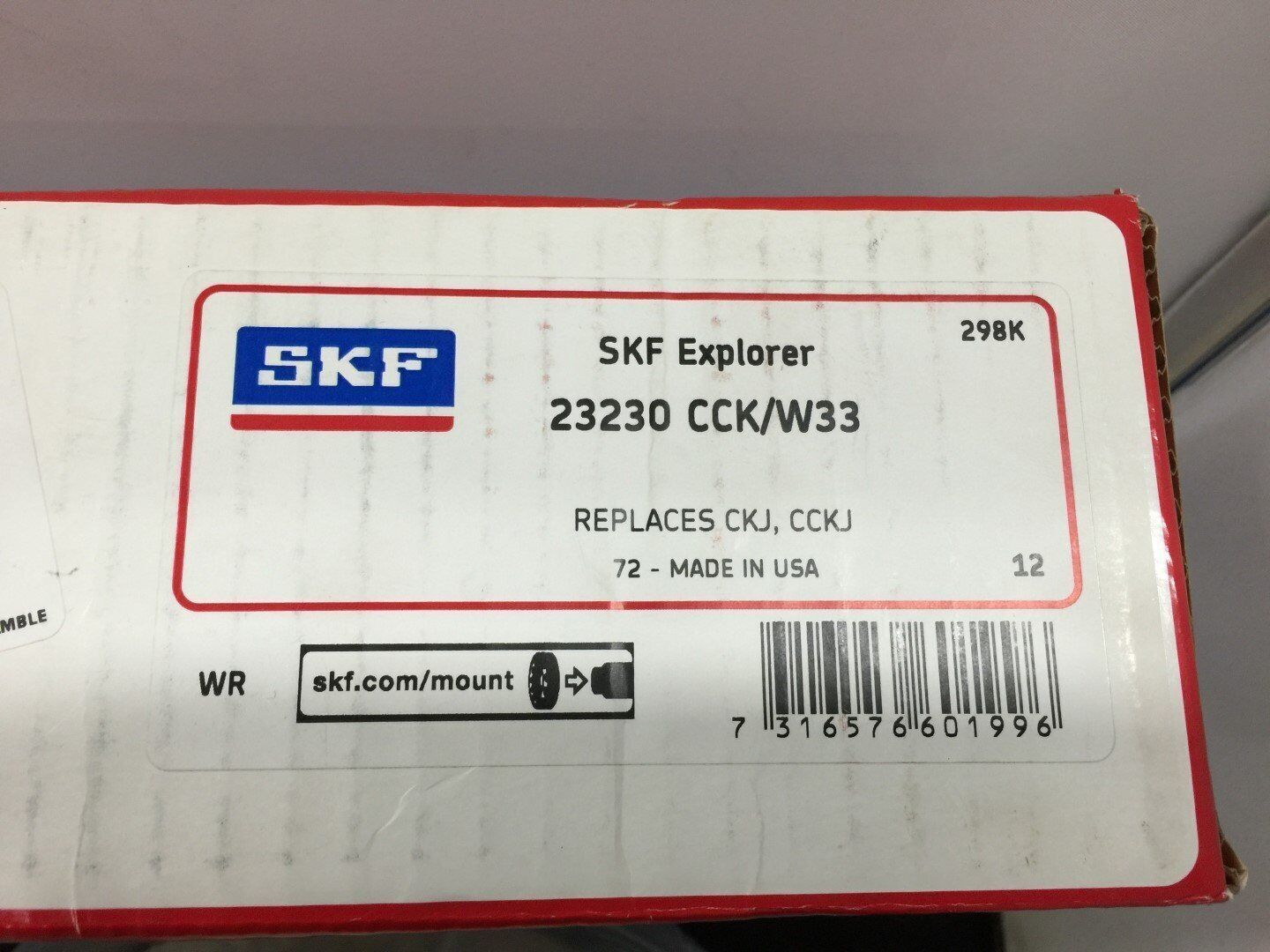 SKF 23230-CCK-W33 Roller Spherical Bearing 5-7/8" Bore | eBay