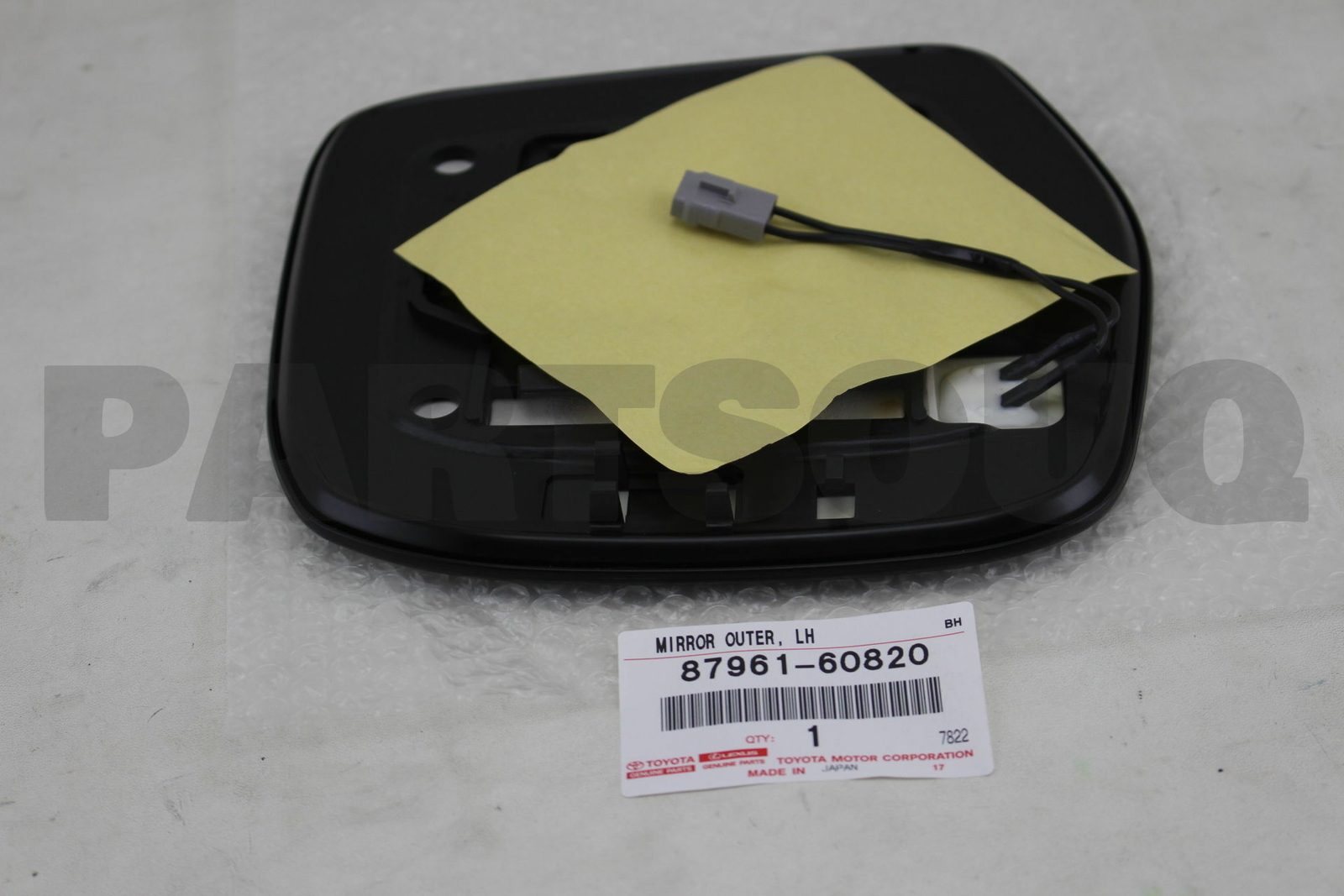 8796160820 Genuine Toyota MIRROR, OUTER REAR VIEW, LH 87961-60820 | eBay