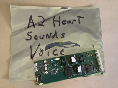 METI Human Patient Simulator Interface Card: A2 Heart Sounds / Voice ...