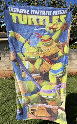 Nickelodeon Teenage Mutant Ninja Turtles Beach Bath Towel TMNT | eBay