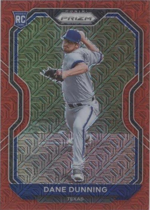 2021 Panini Prizm - Tier III Dane Dunning #226 Red Mojo Prizm /149 (RC ...